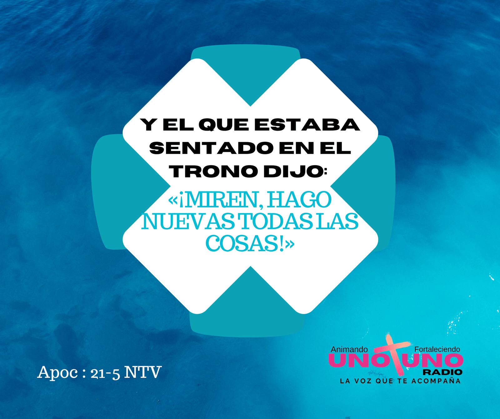 ISAIAS 40:8 NTV - Uno mas Uno Radio